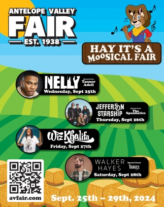 Hay It's a Moosical Fair, AV Fair & Event Center, Lancaster, CA